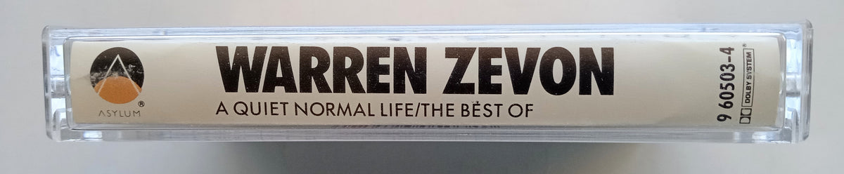 WARREN ZEVON - "The Best Of: A Quiet Normal Life" (w/"Werewolves Of Lo ...