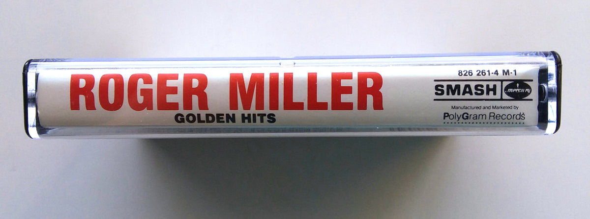 ROGER MILLER - "Golden Hits Of" - Cassette Tape (1965/1985) - Mint ...