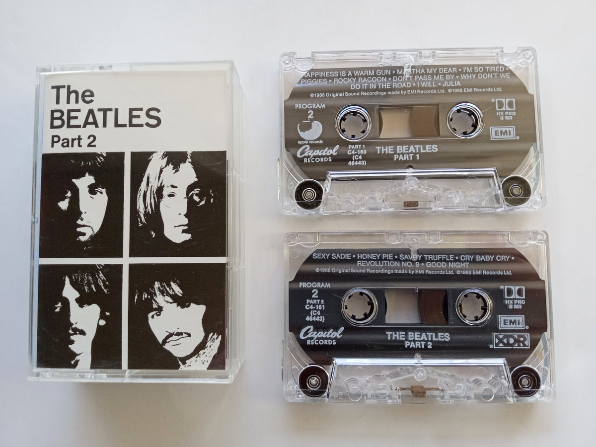 THE BEATLES - "The Beatles" (White Album) [2 Cassette Tape Set - Part ...