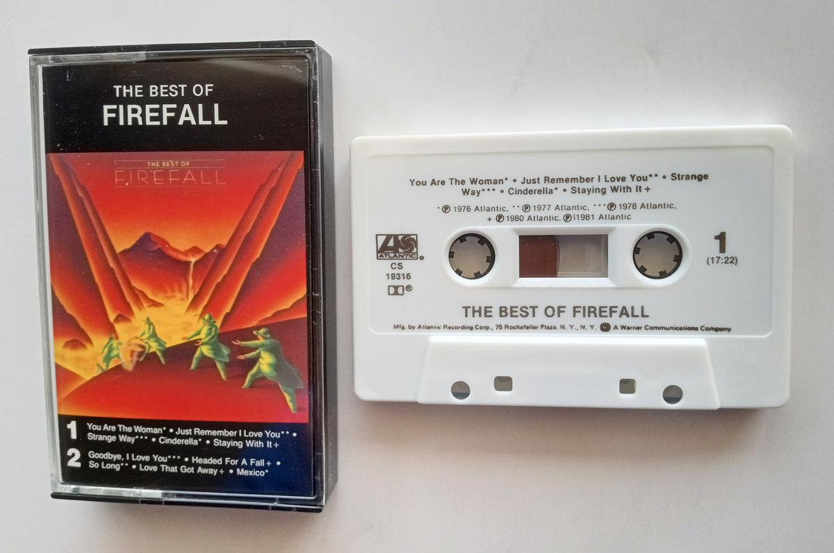 FIREFALL - "The Best Of" - Cassette Tape (1981/1992) [Digalog®] [Digit ...